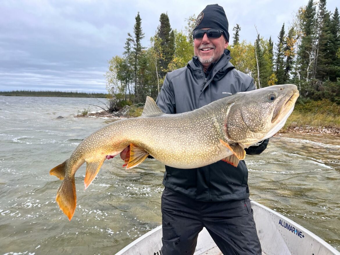 Big lake trout from Canada - Travel2Fish